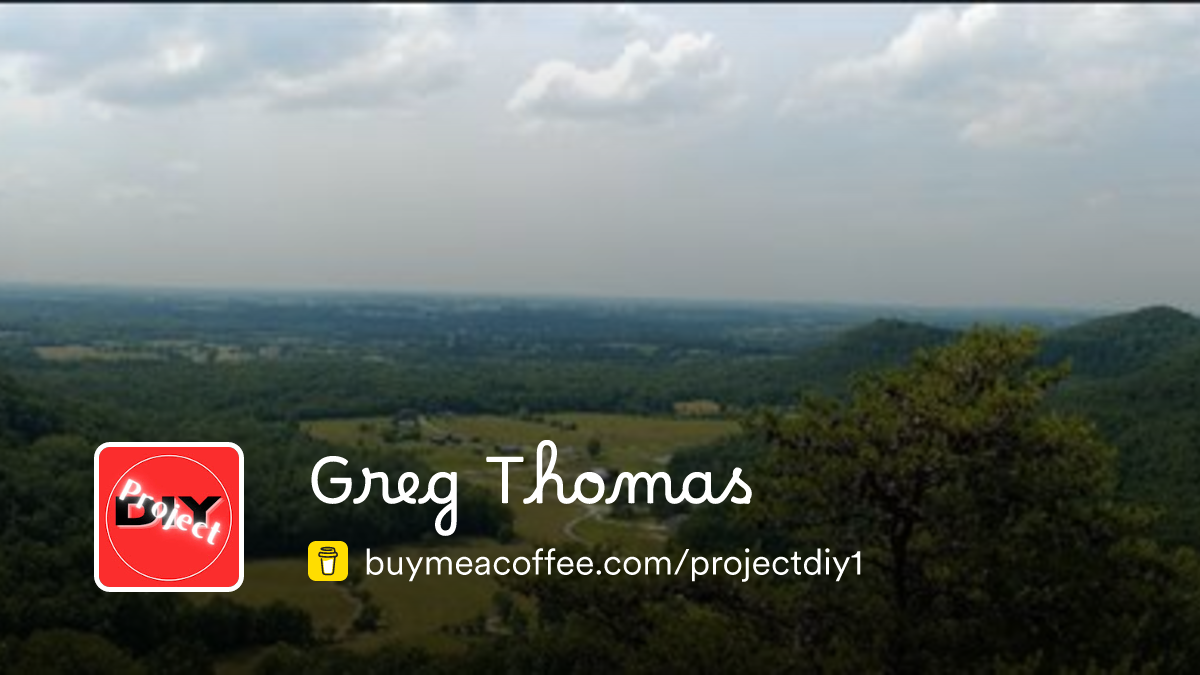 Greg Thomas is Around The Home Projects - Buymeacoffee