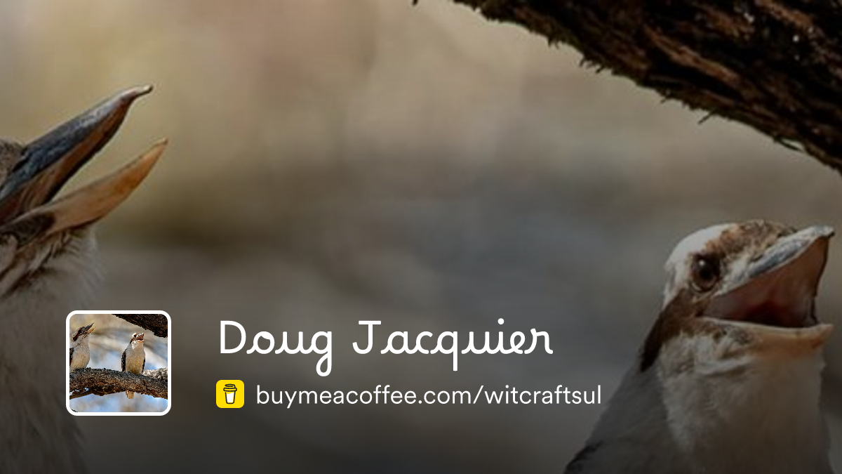 Doug Jacquier is Humour and wit - Buymeacoffee