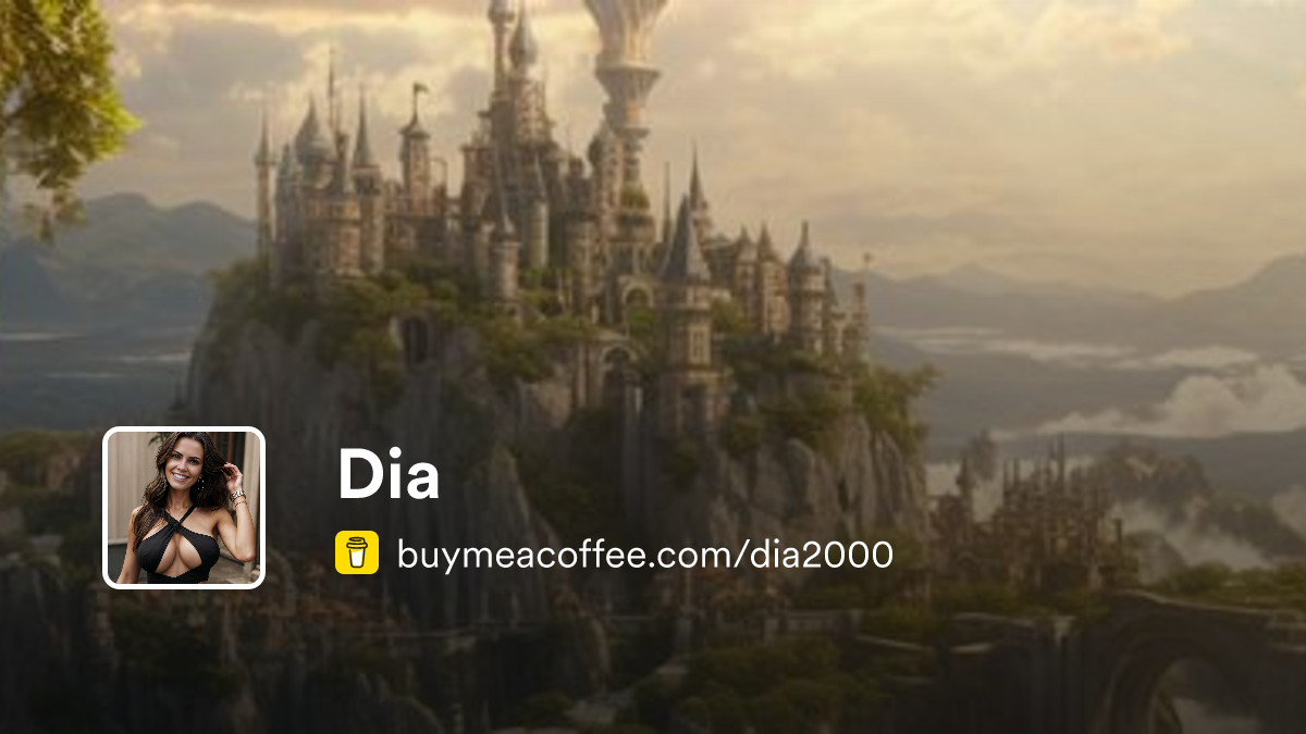 Dia is Tell me your fantasy, I will try to make it come true - Buymeacoffee