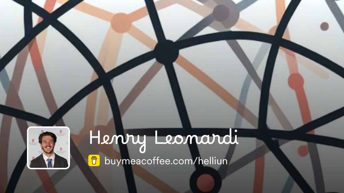 Henry Leonardi is Open source ML libraries in Python - Buymeacoffee
