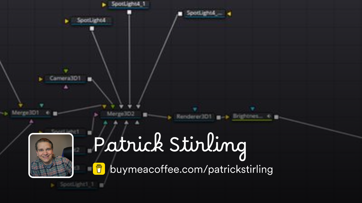 Patrick Stirling is creating tutorials for DaVinci Resolve. - Buymeacoffee