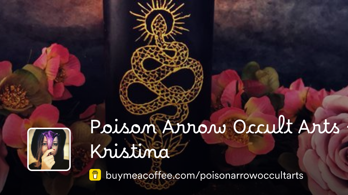 Poison Arrow Occult Arts ~ Kristina is Creator and Artist behind Poison ...