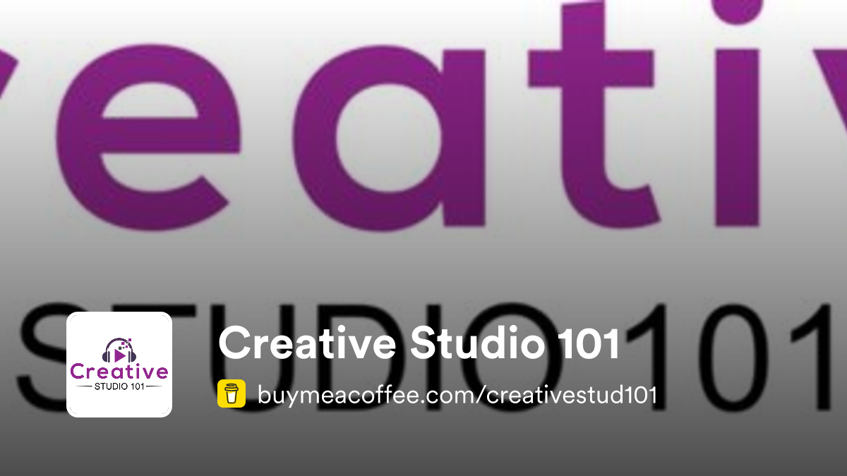 Creative Studio 101 is Computer Training - Buymeacoffee