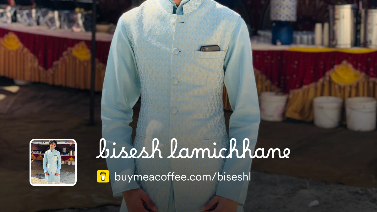 bisesh lamichhane - Buymeacoffee