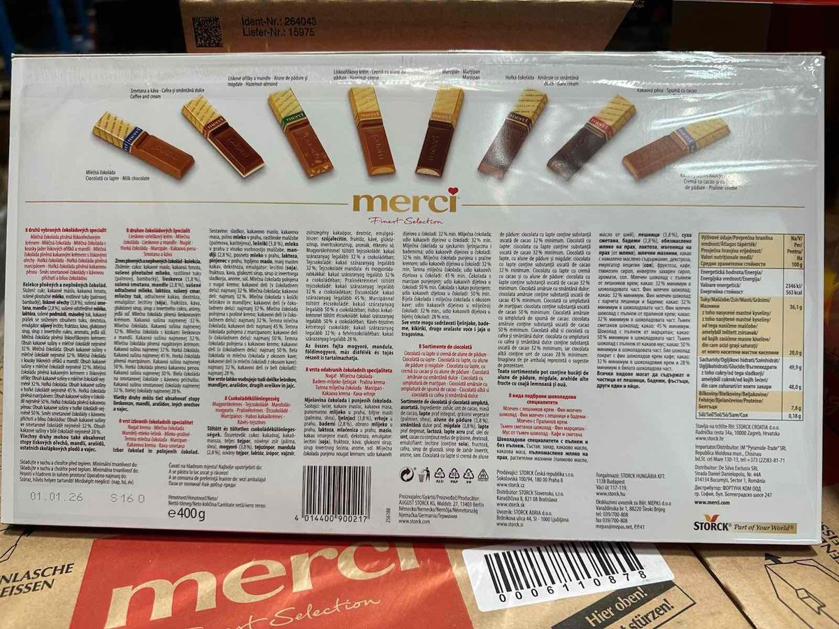 MERCI 400g – 33 Pallets Available — FMCG Hub - Buymeacoffee