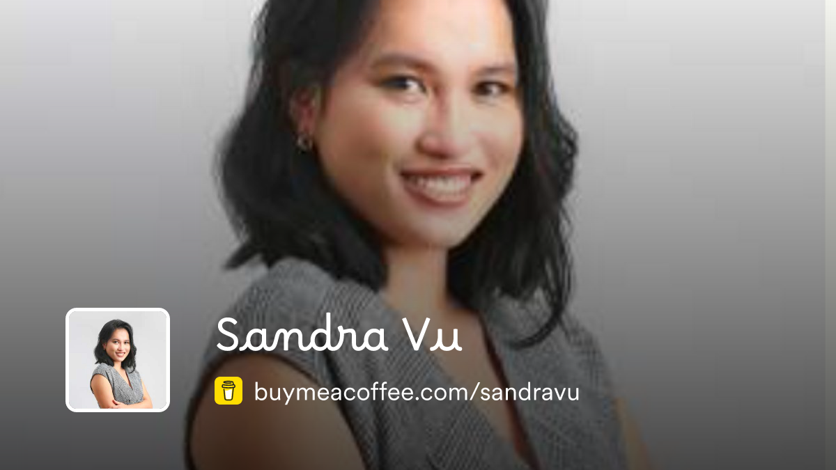 Sandra Vu - Buymeacoffee