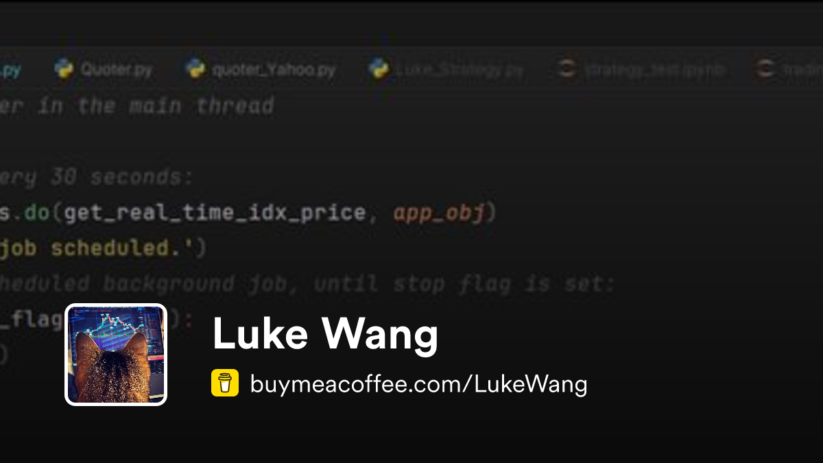 Luke Wang is Program Trading forWebull/MooMoo/Futu - Buymeacoffee