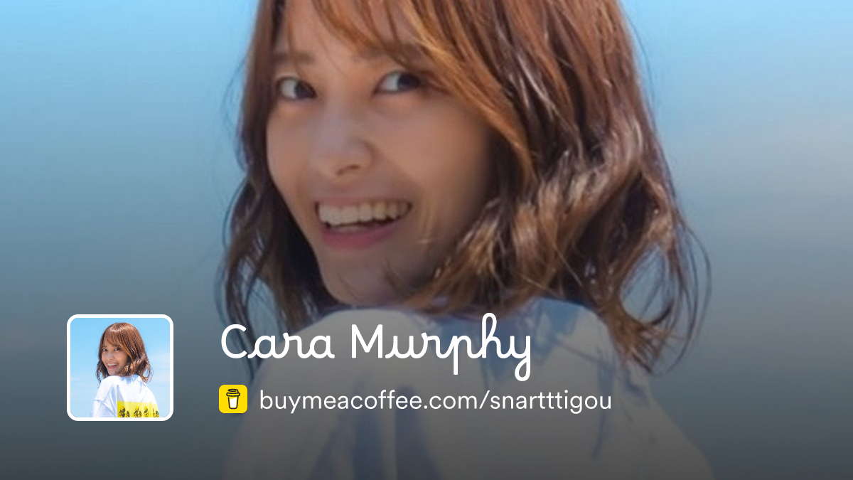 Cara Murphy - Buymeacoffee