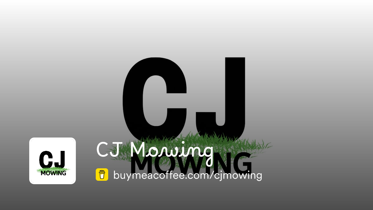CJ Mowing - Buymeacoffee