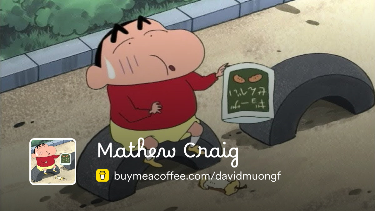 Mathew Craig - Buymeacoffee