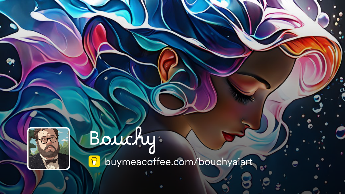 Bouchy is AI Art - Buymeacoffee