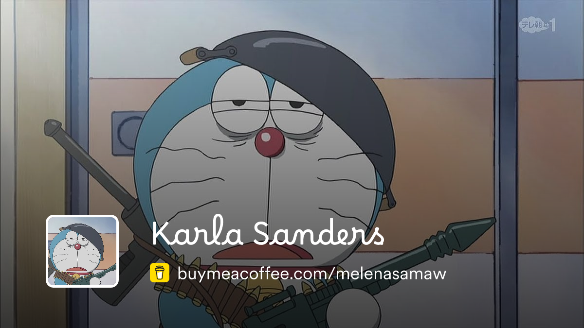 Karla Sanders - Buymeacoffee