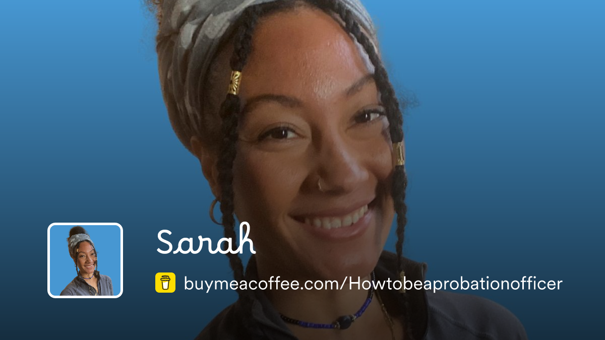 Sarah - Buymeacoffee