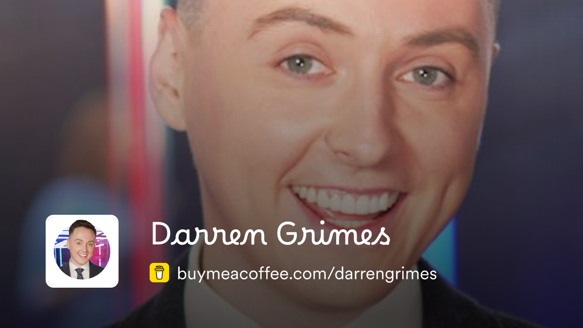 Darren Grimes - Buymeacoffee