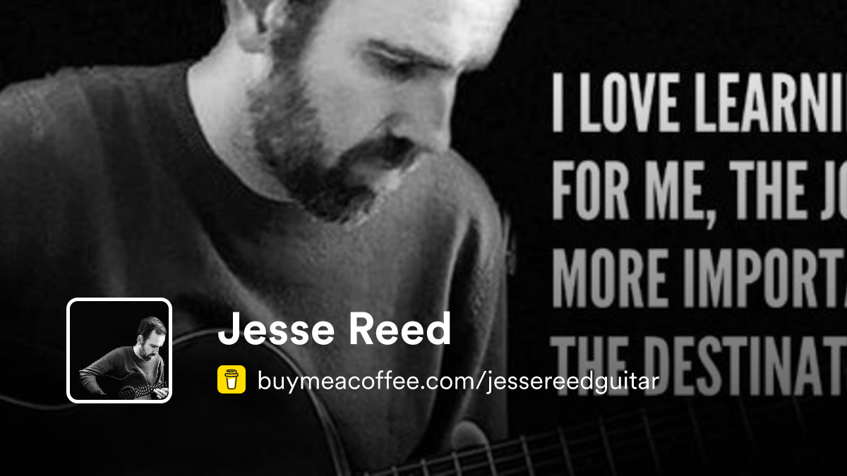 Jesse Reed is Creating guitar transcriptions, lessons and YouTube ...