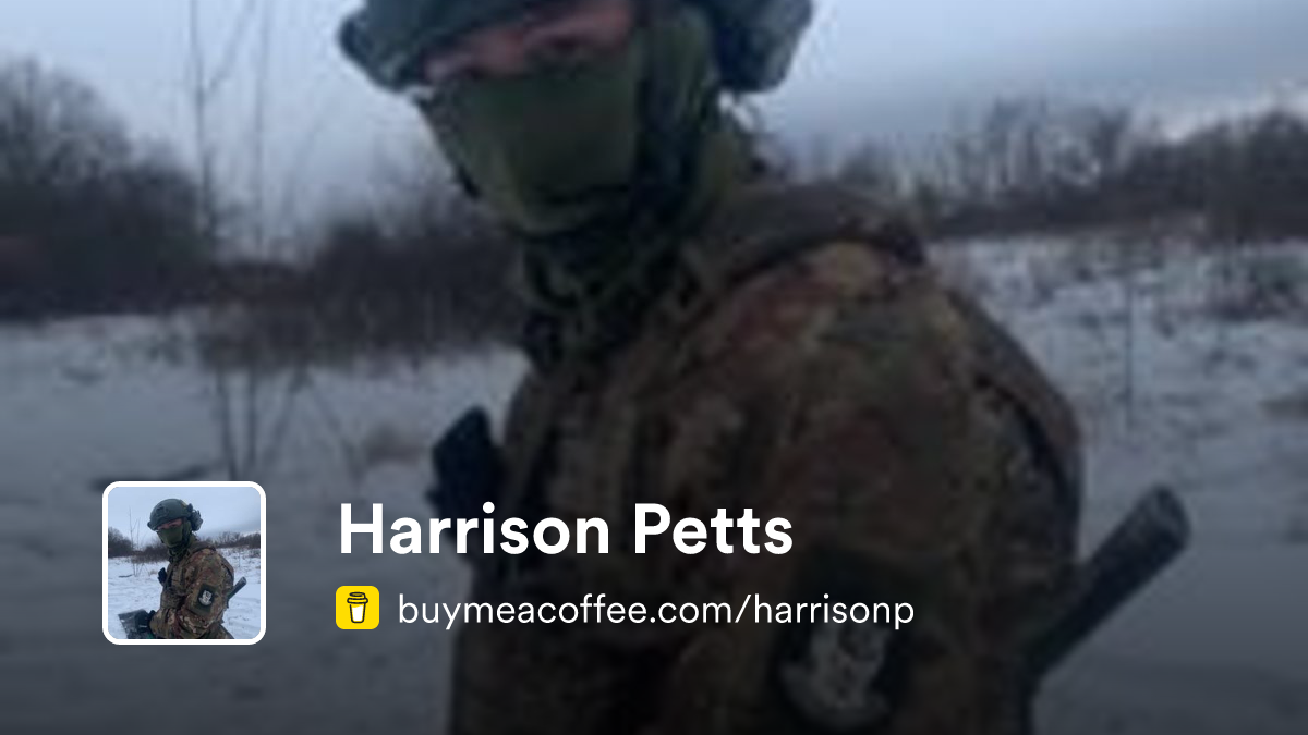 Harrison Petts is Donations! - Buymeacoffee