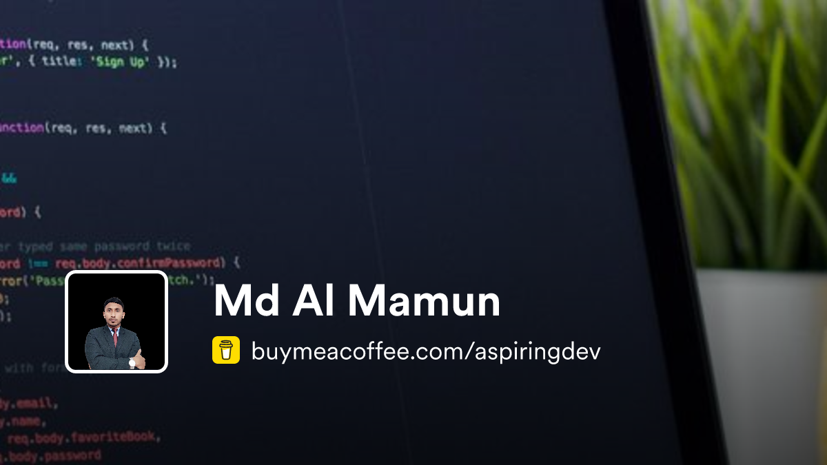 Posts | Md Al Mamun - Buymeacoffee