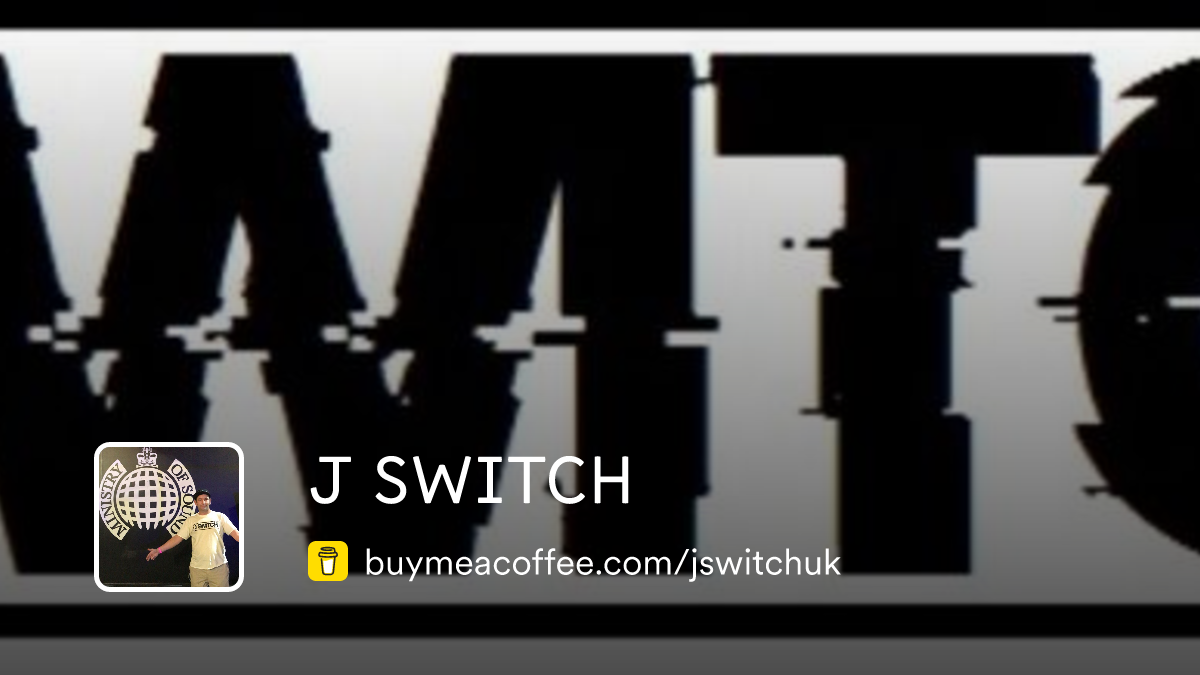 J SWITCH is drum and bass - Buymeacoffee