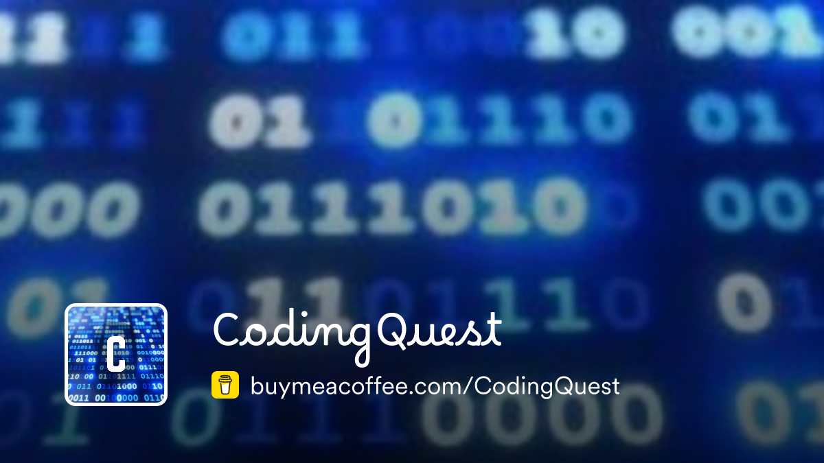 CodingQuest - Buymeacoffee