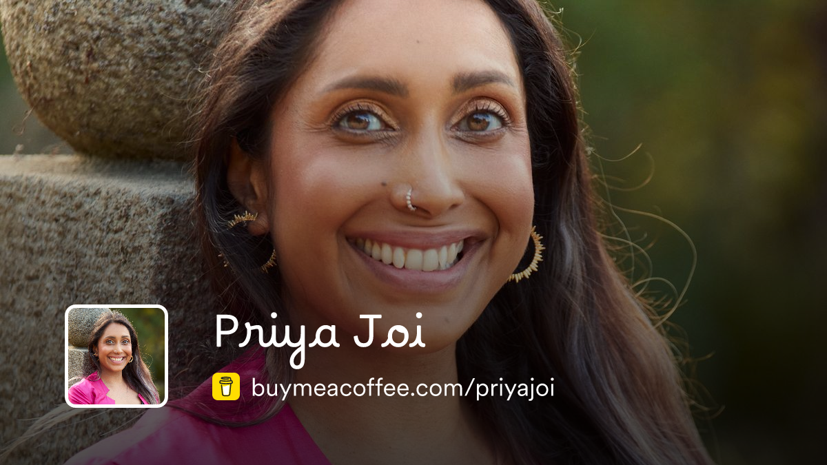 Priya Joi is Helping freelancers thrive - Buymeacoffee