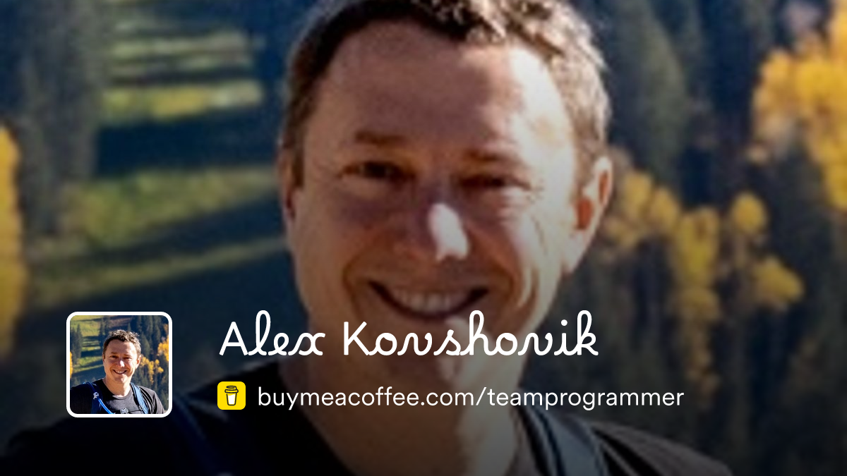 Alex Kovshovik is YouTube videos about programming: simple explanation of complex topics ...