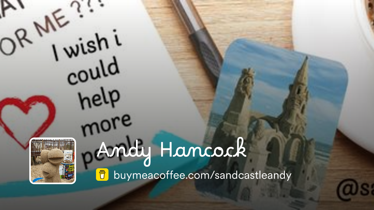 Andy Hancock is Sandcastle magic with families - Buymeacoffee