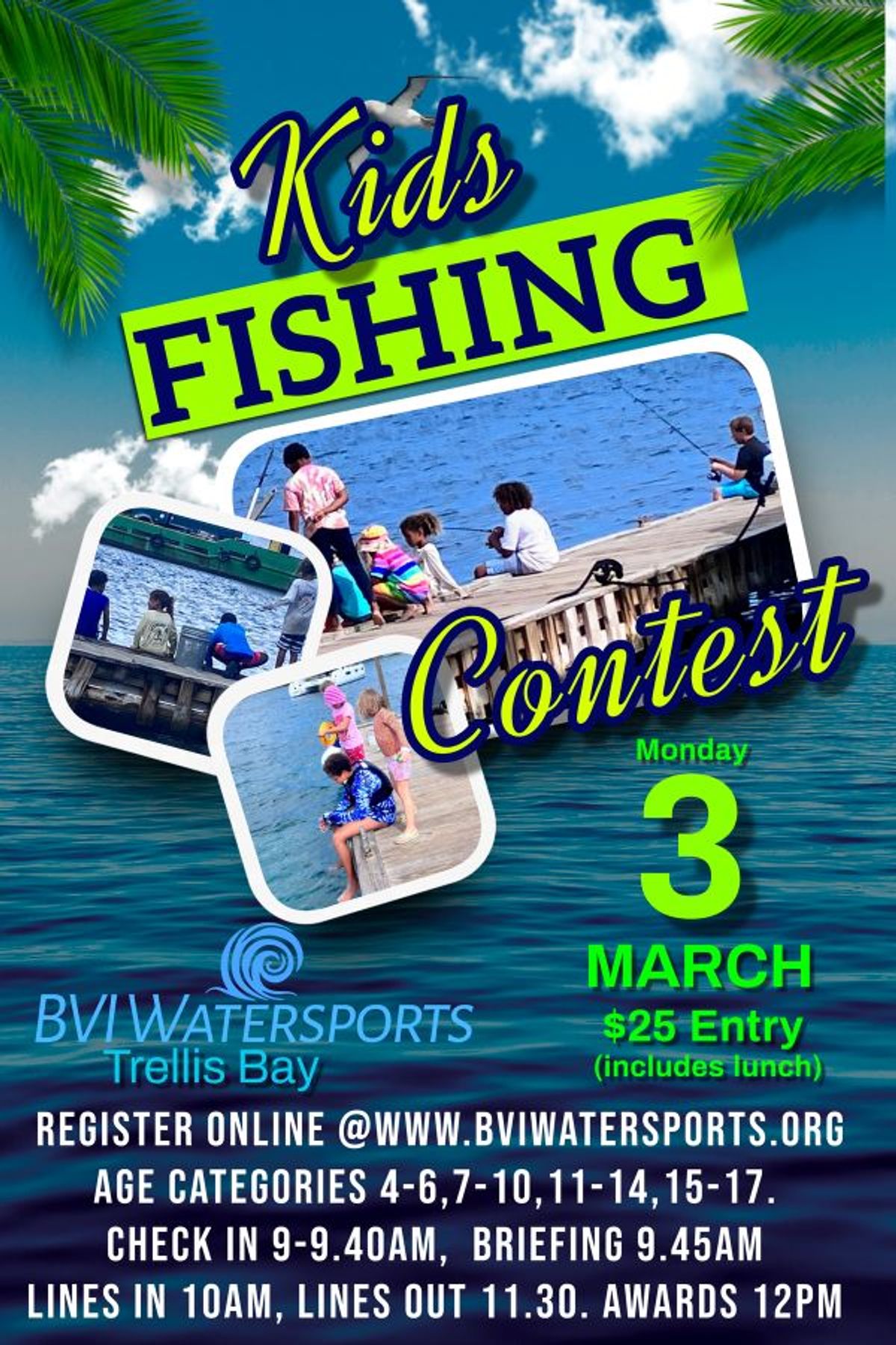 Kids Fishing Contest 2025 edition — BVI Watersports - Buymeacoffee