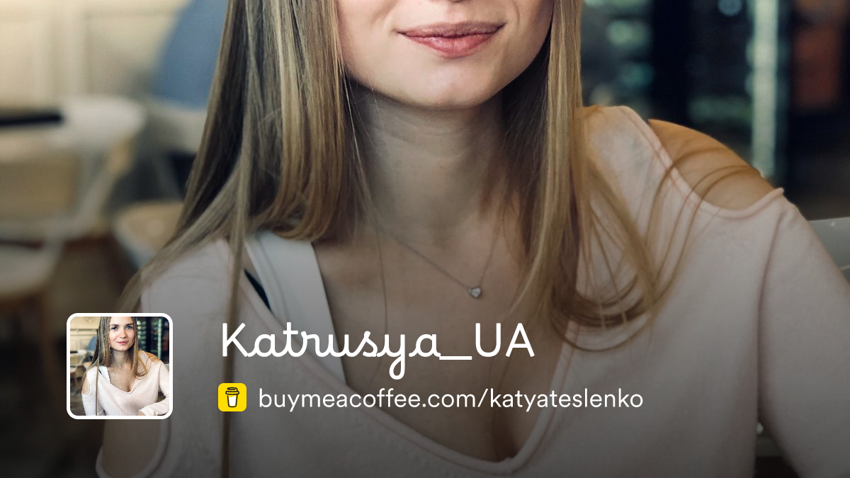 Katrusya_UA - Buymeacoffee
