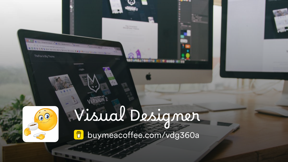 Visual Designer is visual designs and magazines - Buymeacoffee