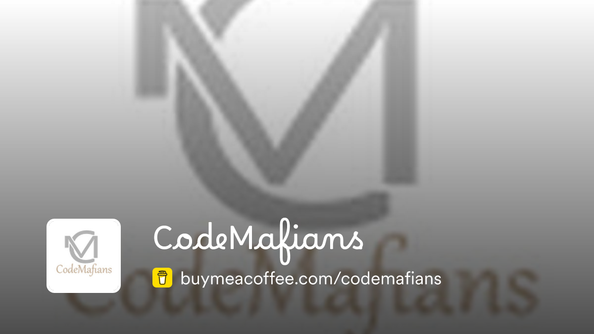 Extras | CodeMafians - Buymeacoffee