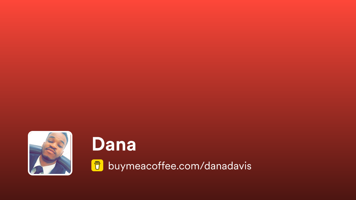 Dana is Software Developer - Buymeacoffee