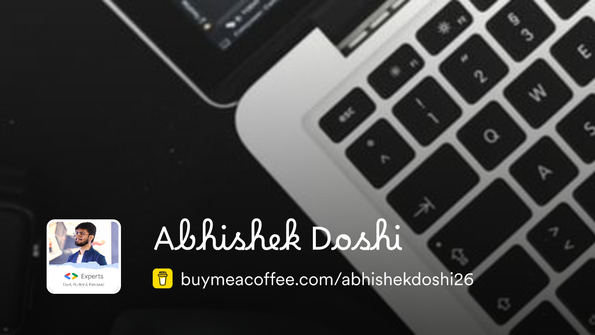 Membership | Abhishek Doshi - Buymeacoffee