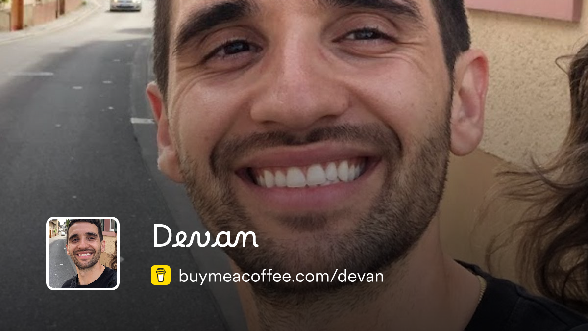 Devan - Buymeacoffee