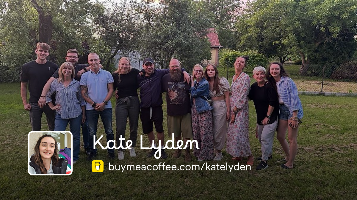 Kate Lyden is Humanitarian Aid Volunteer - Buymeacoffee