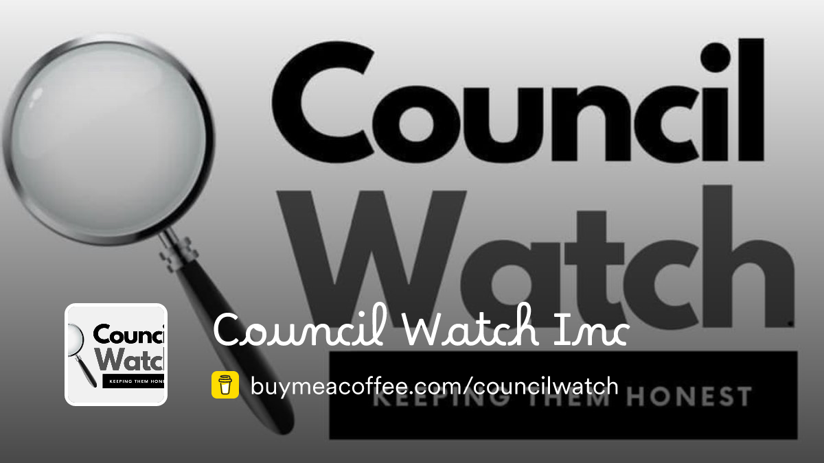 Council Watch Inc - Buymeacoffee