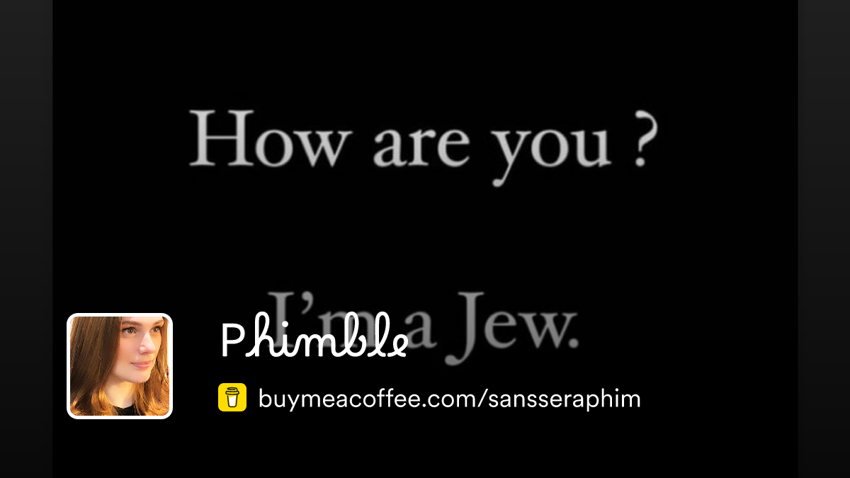 Phimble is Just a girl in need of coffee. MOAR COFFEE ☕️ - Buymeacoffee