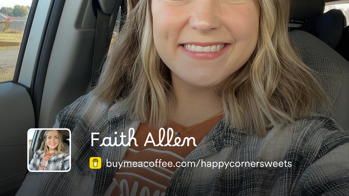 Faith Allen - Buymeacoffee