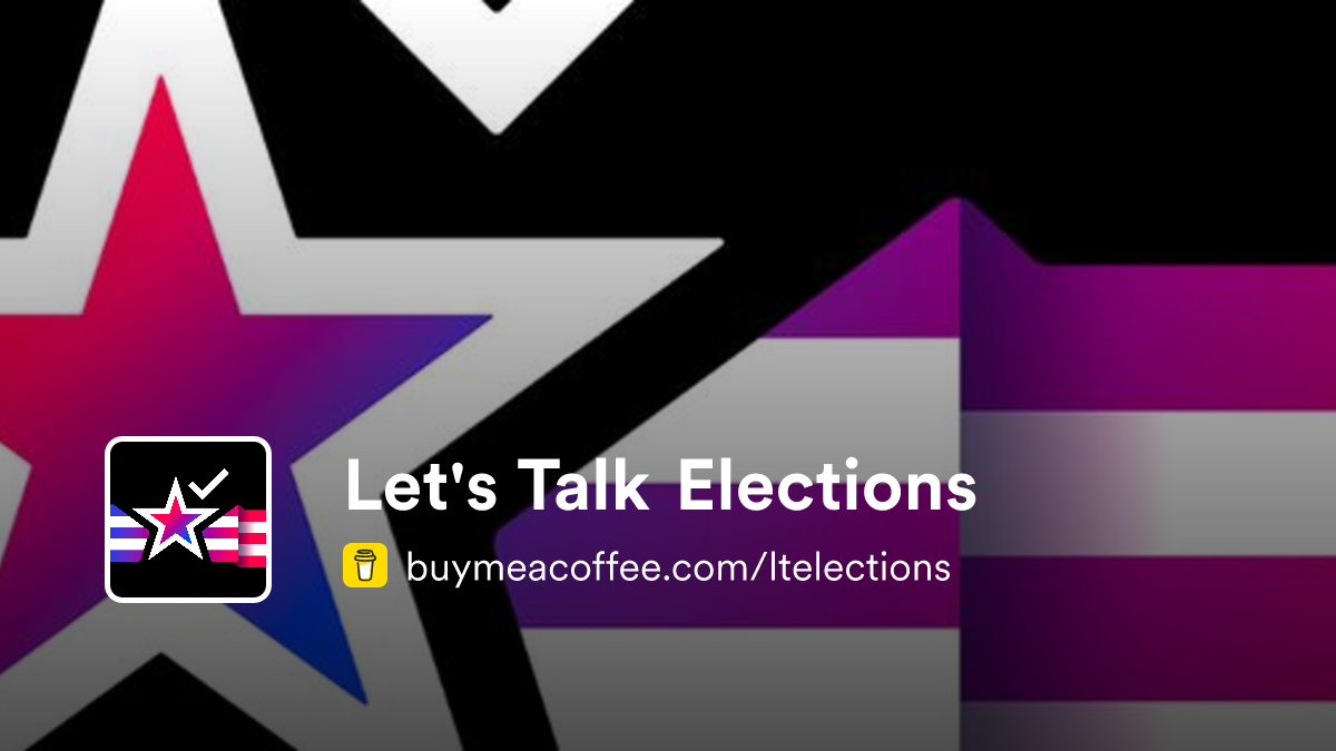 Let's Talk Elections - Buymeacoffee