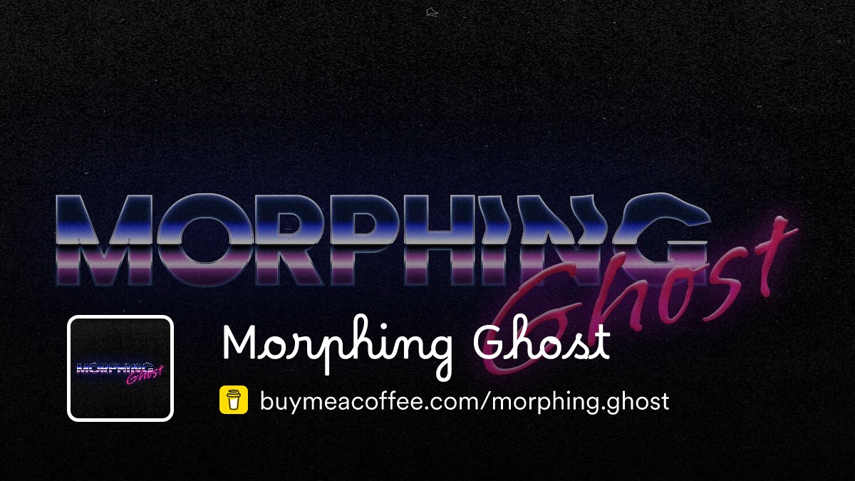 Morphing Ghost is Music producer based in Ukraine. - Buymeacoffee