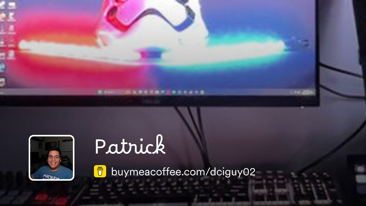 Patrick is Videos and streaming for the masses - Buymeacoffee