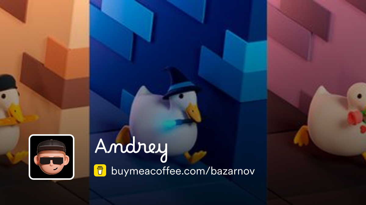 Extras | Andrey - Buymeacoffee