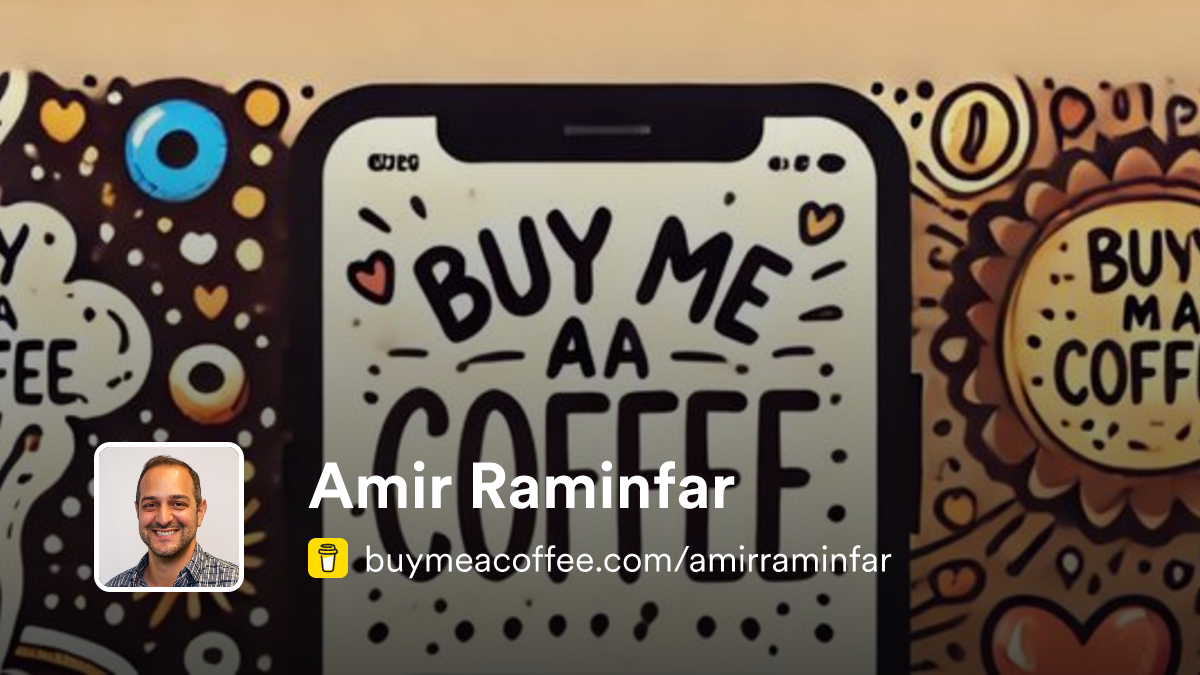 Amir Raminfar is Open source software - Buymeacoffee