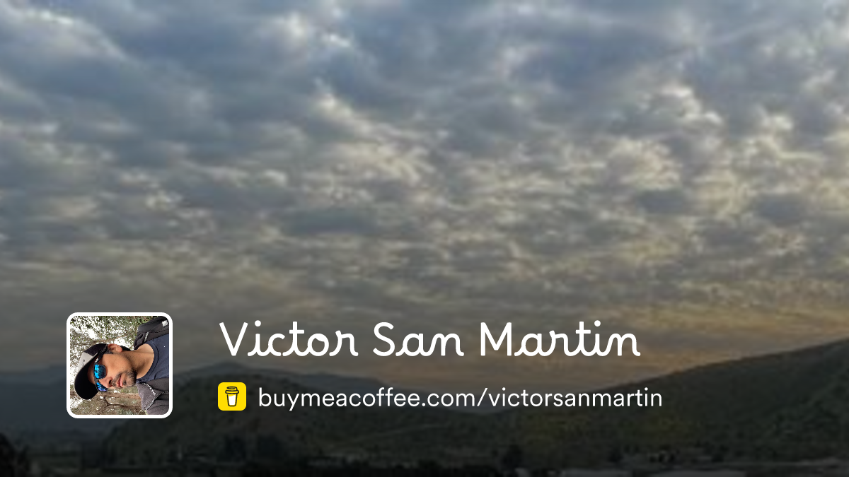 Victor San Martin - Buymeacoffee