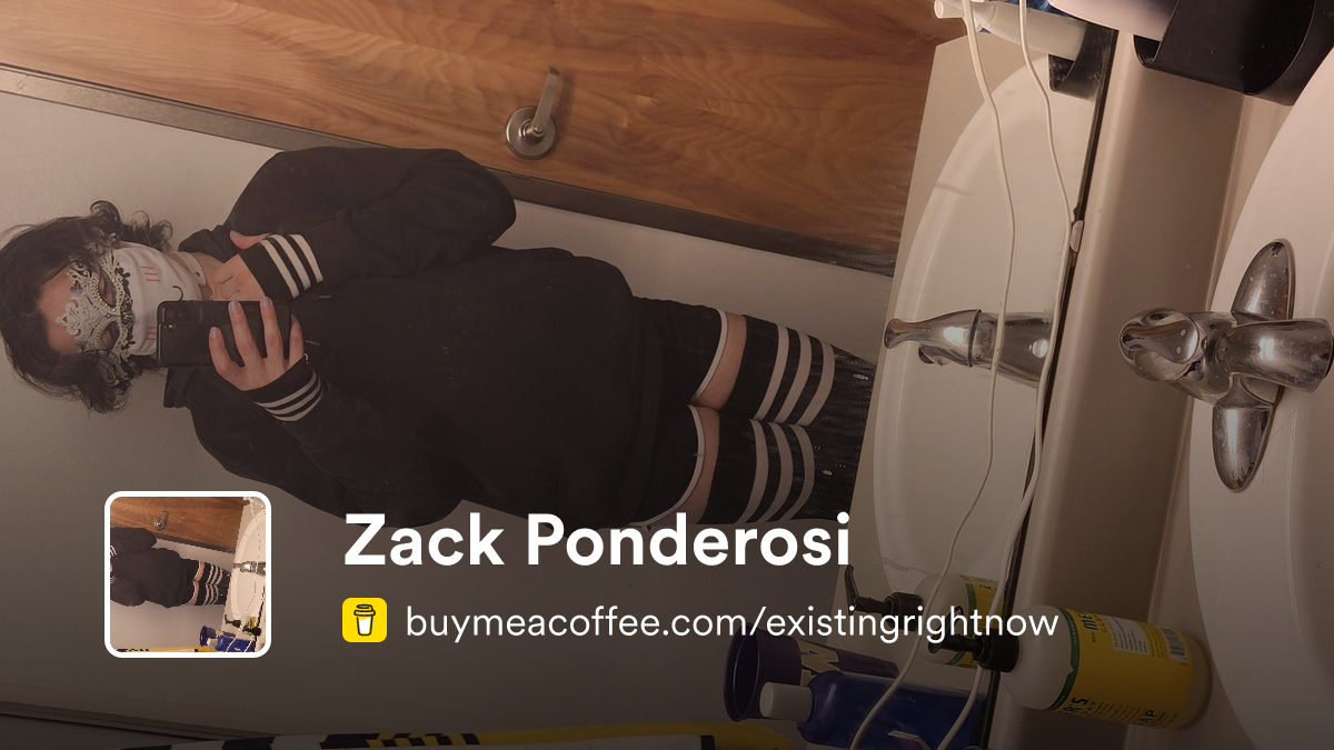 Zack Ponderosi - Buymeacoffee