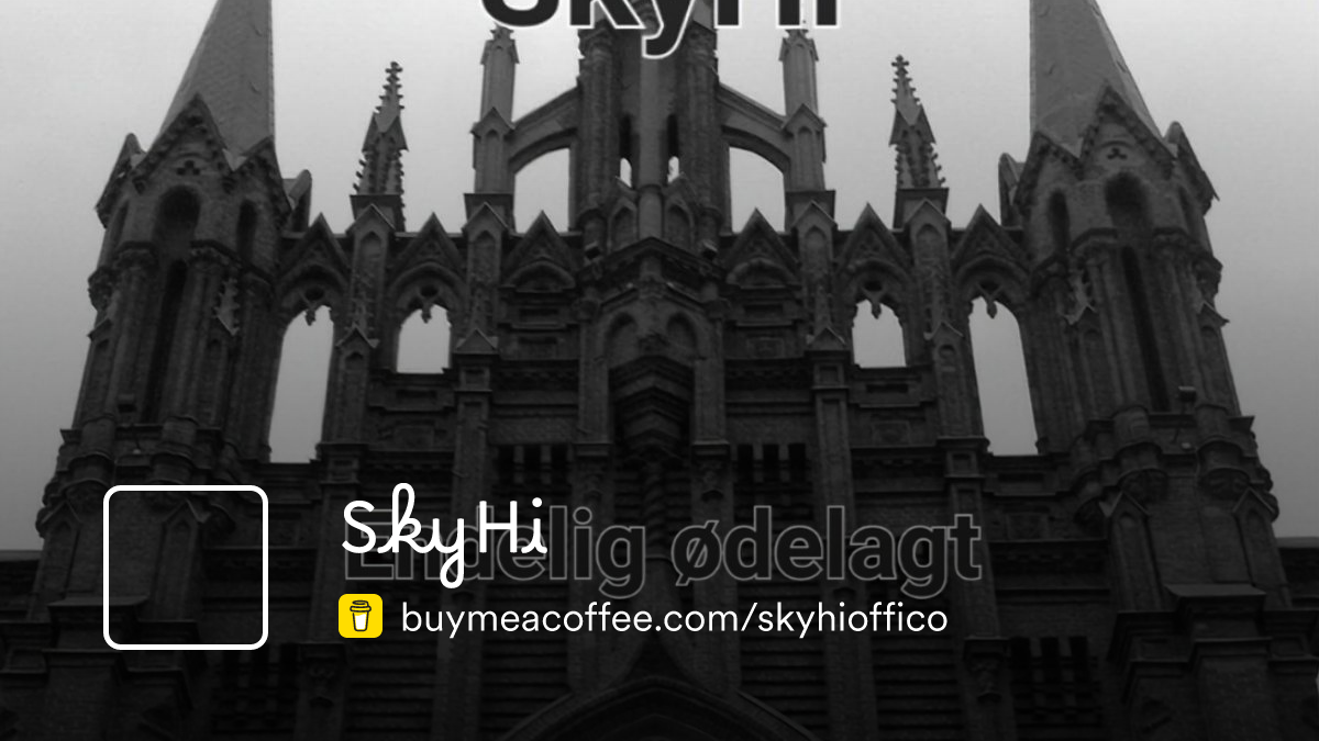 SkyHi is creating dark and enlightening beats for everyone. - Buymeacoffee