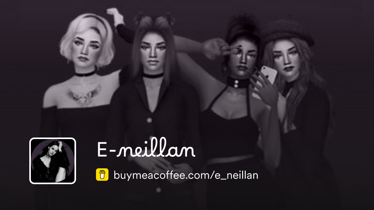 E-neillan is Sims 2 Custom Content - Buymeacoffee