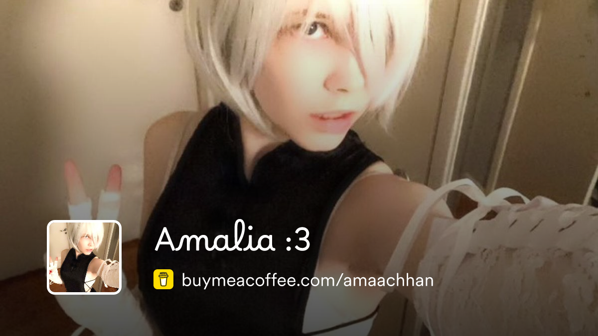 Amalia :3 is Cosplay & art >.
