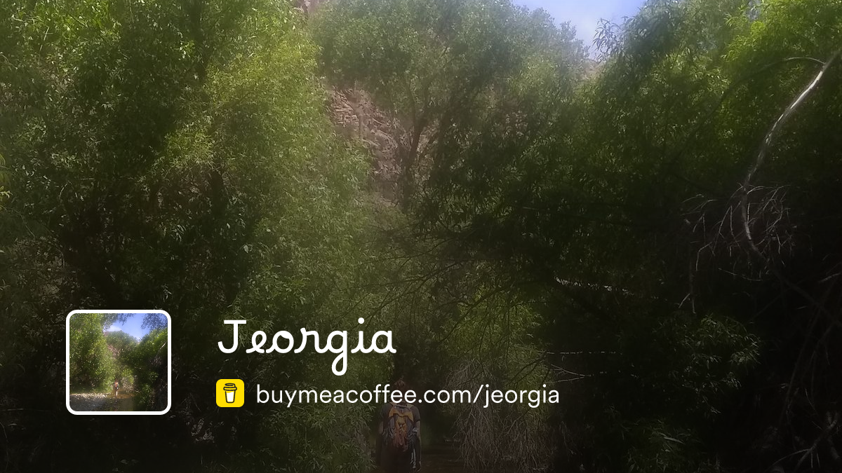Jeorgia - Buymeacoffee