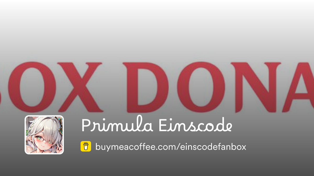 Extras | Primula Einscode - Buymeacoffee
