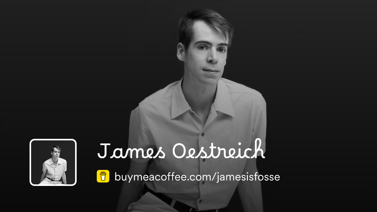 James Oestreich - Buymeacoffee